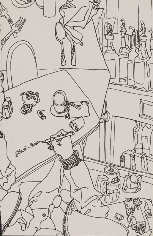 Writing a Chrysanthemum: The Drawings of Rick Barton - The Brooklyn Rail